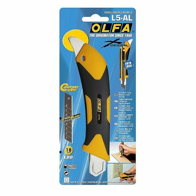 Нож сегментированное лезвие, AUTOLOCK, OLFA 18 мм