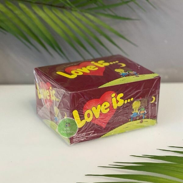 Жевательная резинка Love is со вкусом Вишни и Лимона 100 шт — фото 1