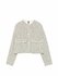 Куртка Moncler Tweed quilted jacket, размер 46, разноцветный