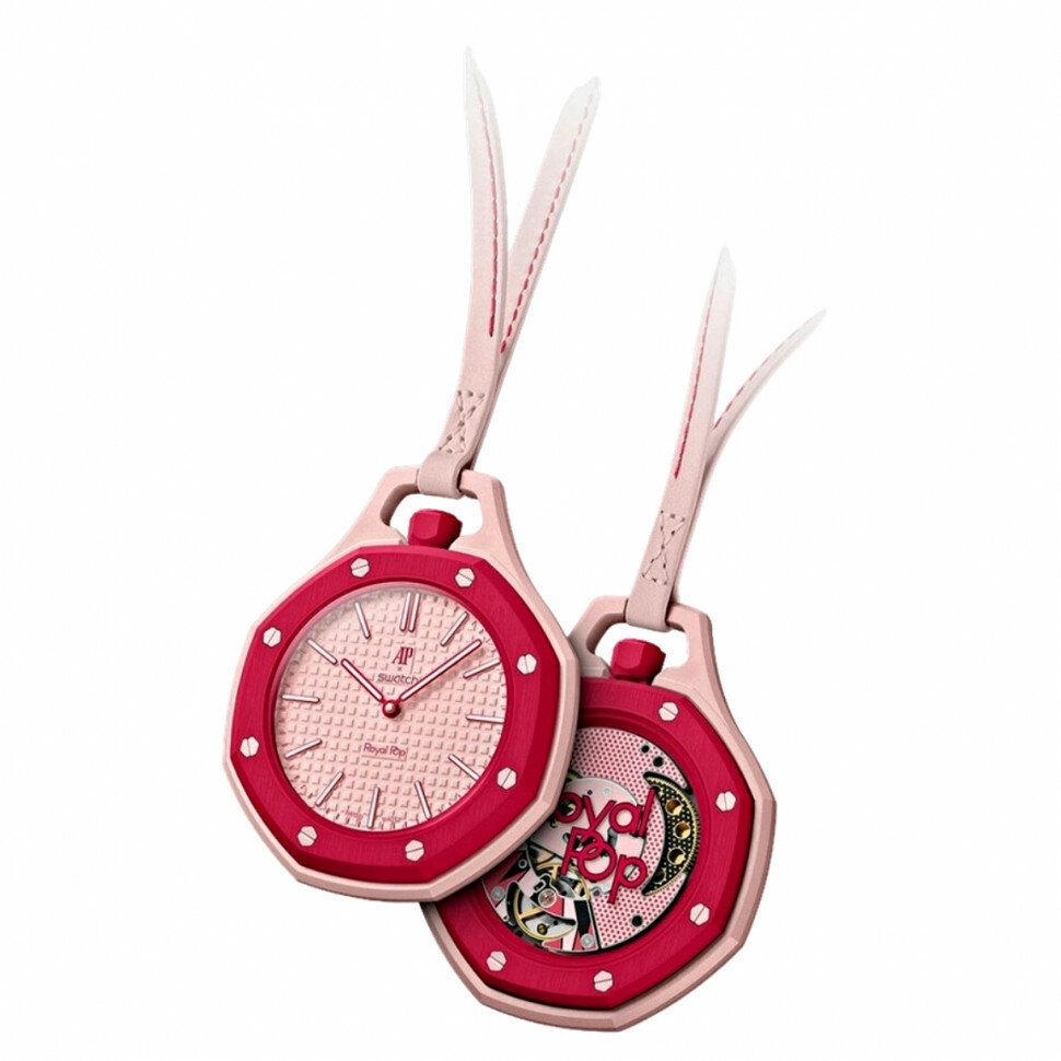 Часы Royal Pop Audemars Piguet x Swatch, Otto Rosso