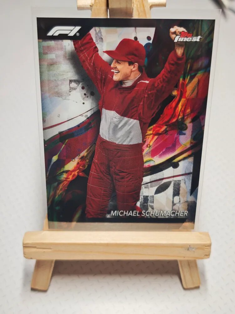 2024 Topps Finest Набор карточек для коллекционирования F1 SCHUMACHER 83