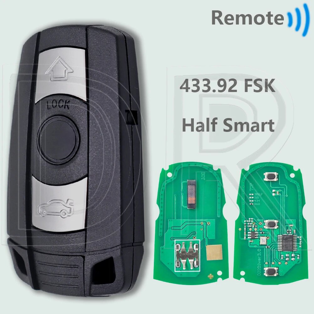 Дистанционный ключ BMW 433.9 FSK Half Smart