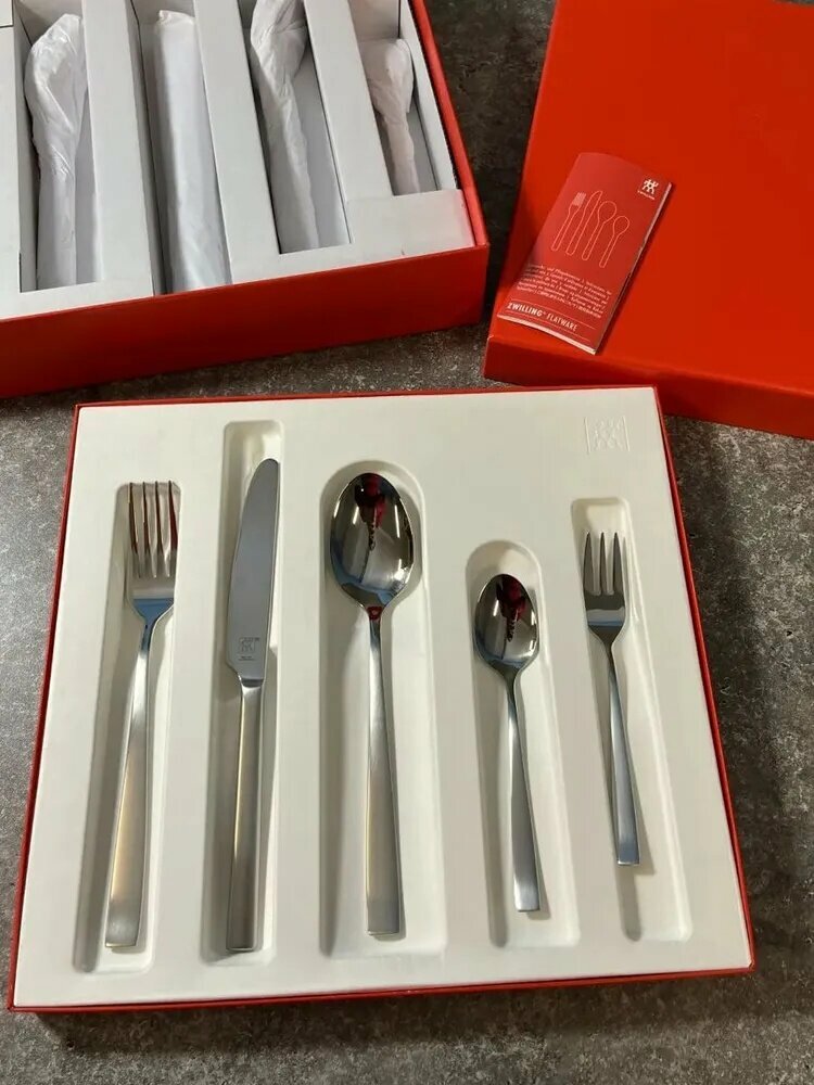 ZWILLING Набор столовых приборов Набор столовых приборов 30 предм. серый металлик