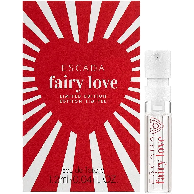 Туалетная вода для женщин Escada Fairy Love 1.2 мл пробник - Эскада Фейри Лав сэмпл аромата