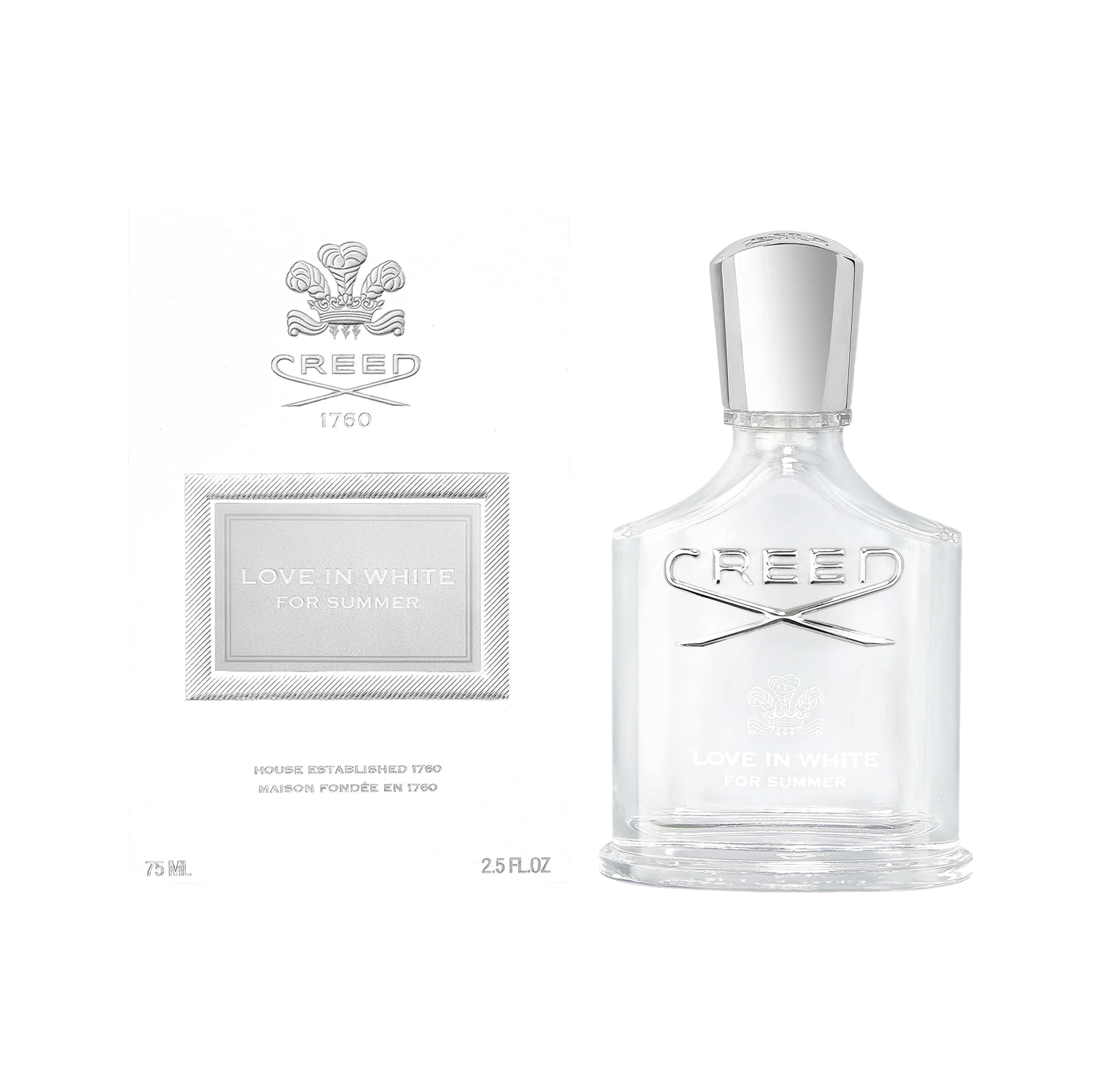 Для женщин парфюмерная вода Love In White For Summer 75 мл - Крид Любовь В Белом для Лета