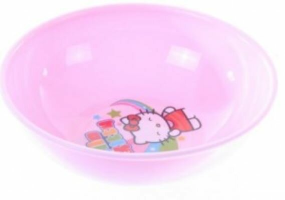 Детская миска И-контакт со стерео изображением, 15 см, Hello Kitty (681-2130)