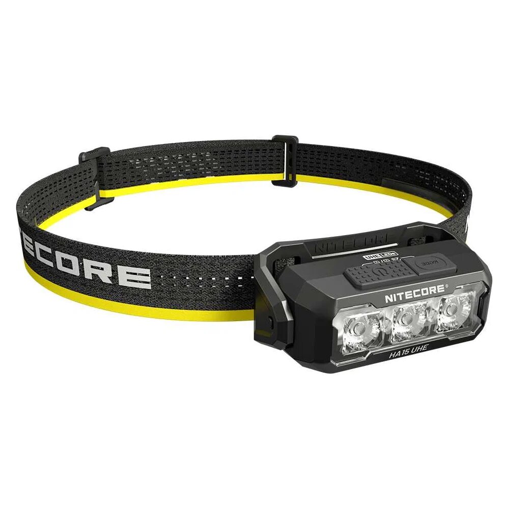 Налобный фонарь NITECORE HA15UHE 400 люмен 80 метров 114 часов 0586