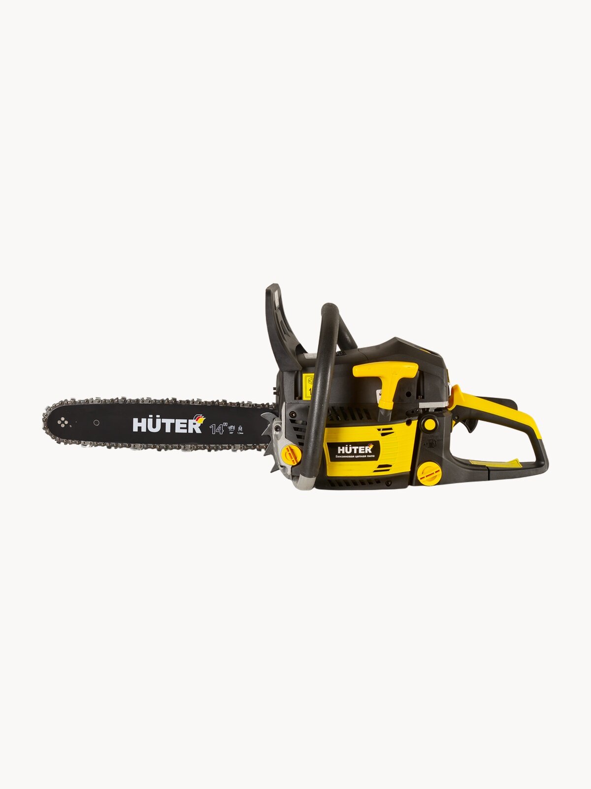 Бензопила бензиновая Huter BS-4514, цепная, 3.1 л. с, 35 см, антивибрация