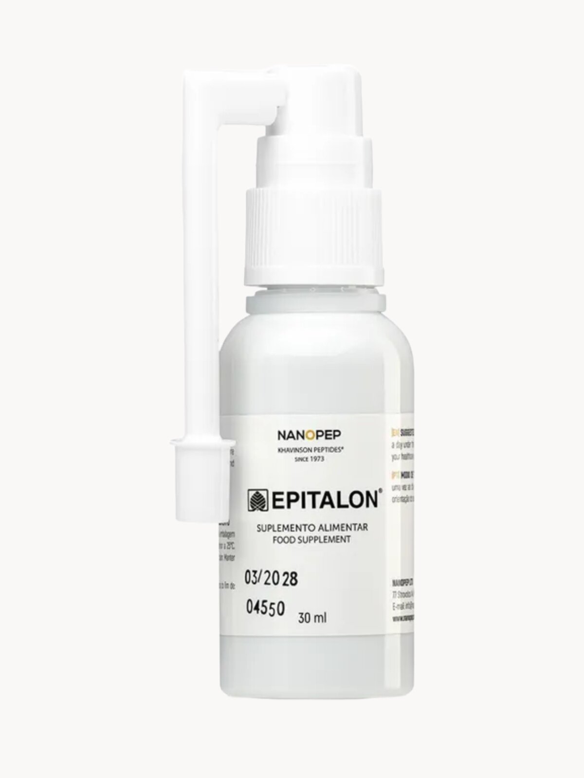 Эпиталон спрей для выработки мелатонина, Epitalon для улучшения качества сна и омоложения организма, пептиды Хавинсона