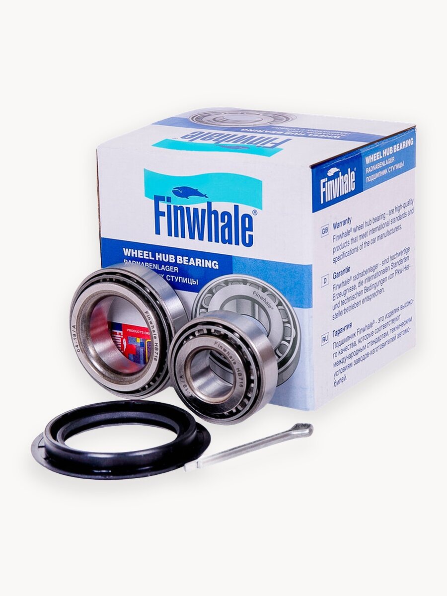Подшипник задней ступицы (комплект 2 шт.) для а/м Daewoo Espero, Nexia; Opel Corsa, Finwhale HB716