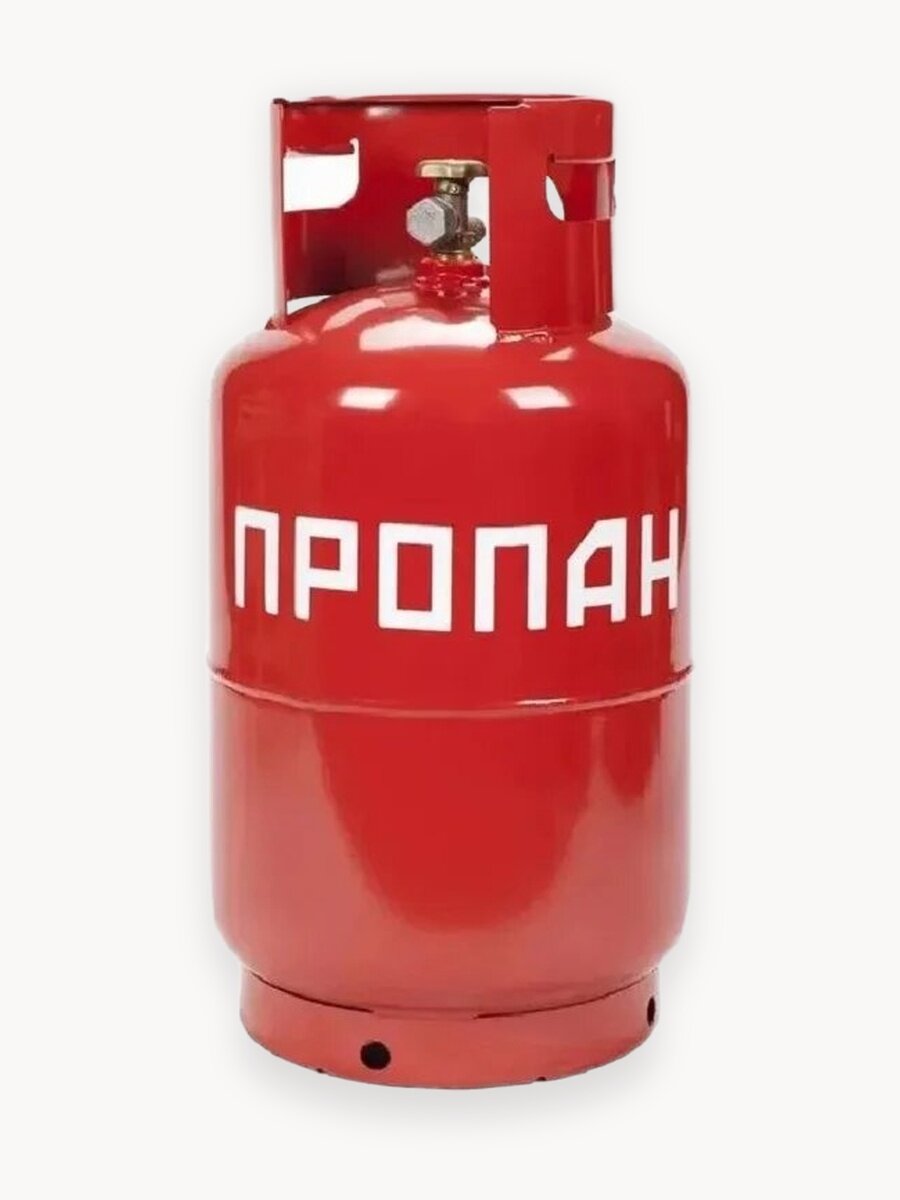 Баллон бытовой ОАО "НЗГА" 12 л, с ВБК-2, НЗГА НЗ 236.00.00-02, высокоуглеродистой стали