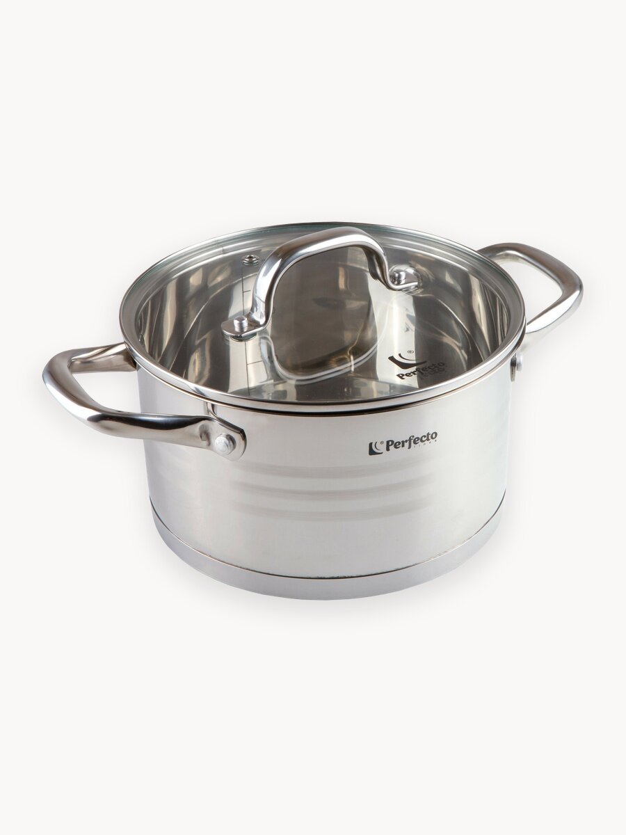 Кастрюля PERFECTO LINEA Milagros из нержавеющей стали 3,4 л 50-002011