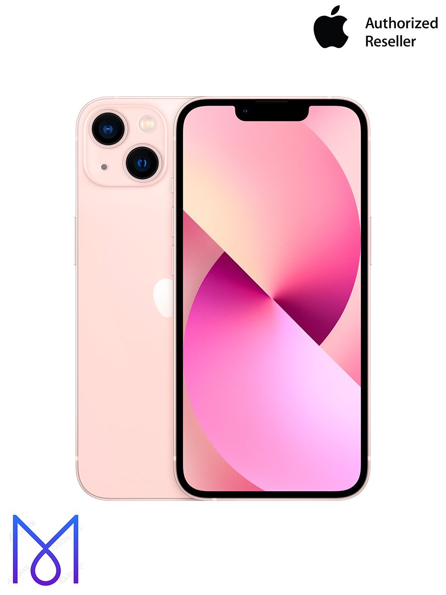 Apple Смартфон iPhone 13 mini, 5.4“, 2438mAh, nanoSIM+eSIM Global 4/128 ГБ, Nano-SIM, eSIM — фото 1