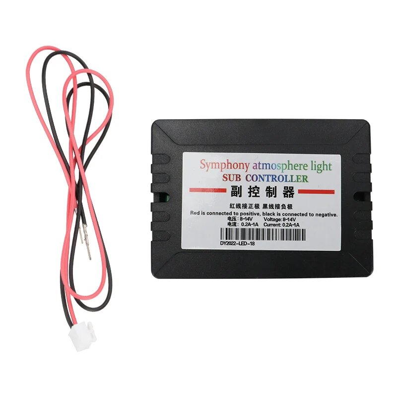 For18 In1LED 64 цветная симфоническая лента, аксессуары для автомобильного окружающего освещения, RBG, внутреннее освещение, оптическое Внутреннее освещение, Sub Module x1