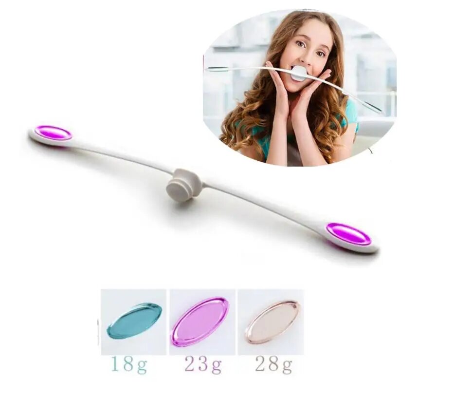 Массажный тренажер для лица HANRIVER белый