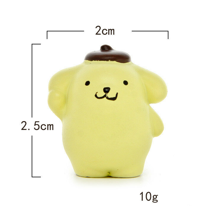 Миниатюра из смолы помпомпурин в японском стиле для украшения стола и подарков мужская стоящая