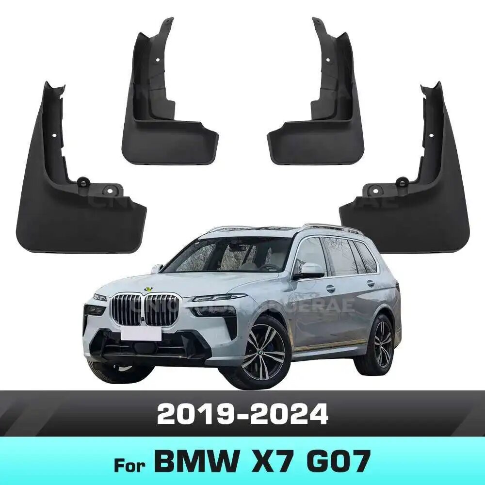 Для BMW X7 G07 без педали 2019 2020 2021 2022 2023 2024 брызговики на крыло брызговики брызговики автомобильные аксессуары