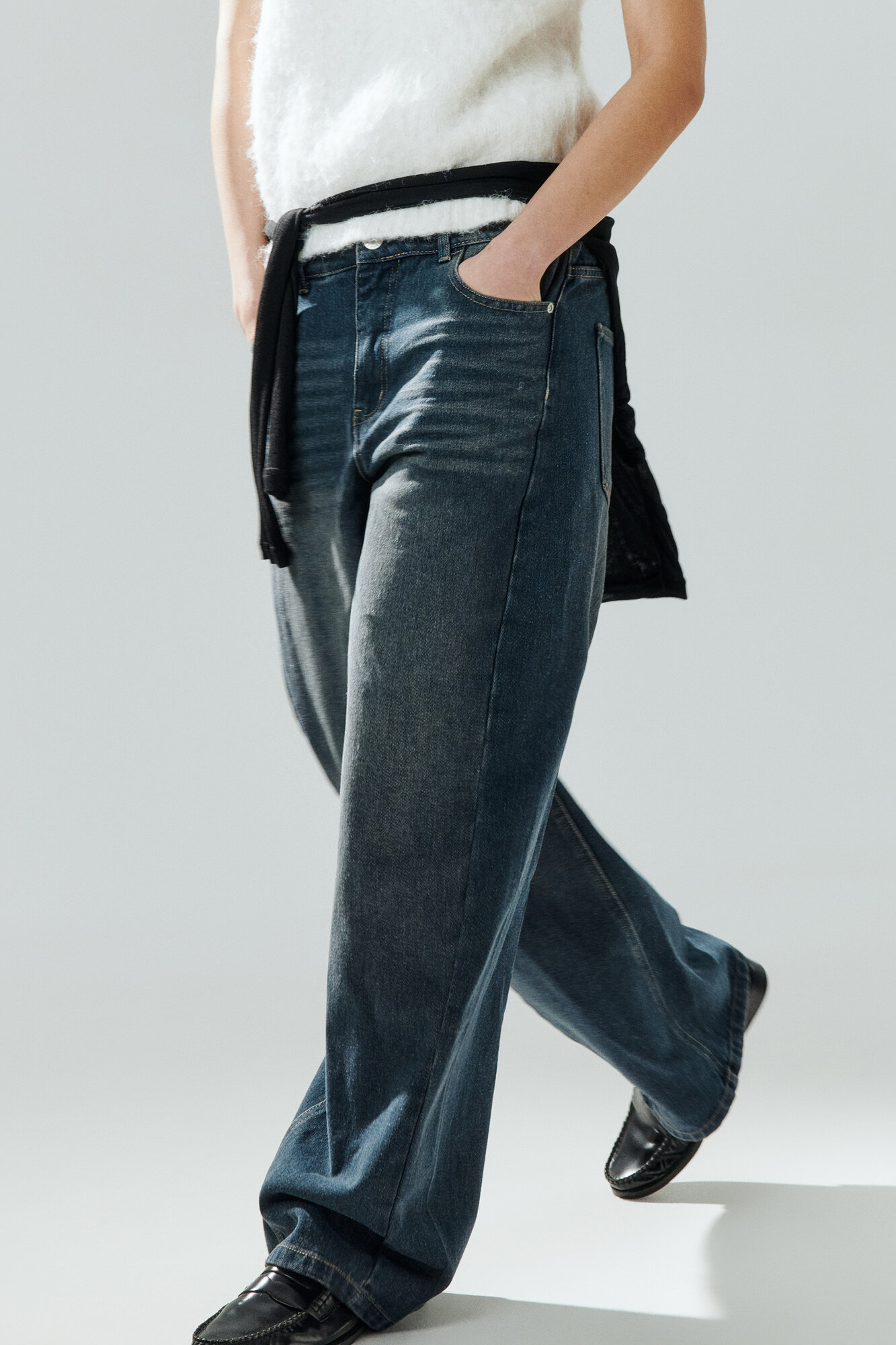 Джинсы багги Women SMART 