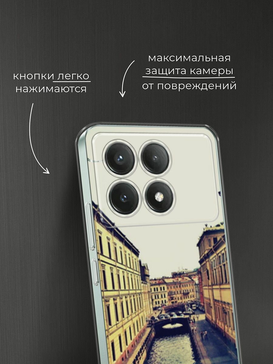 Чехол на Xiaomi Poco X6 PRO 5G / Поко X6 Про 5G с принтом "Санкт-Петербург" — фото 1