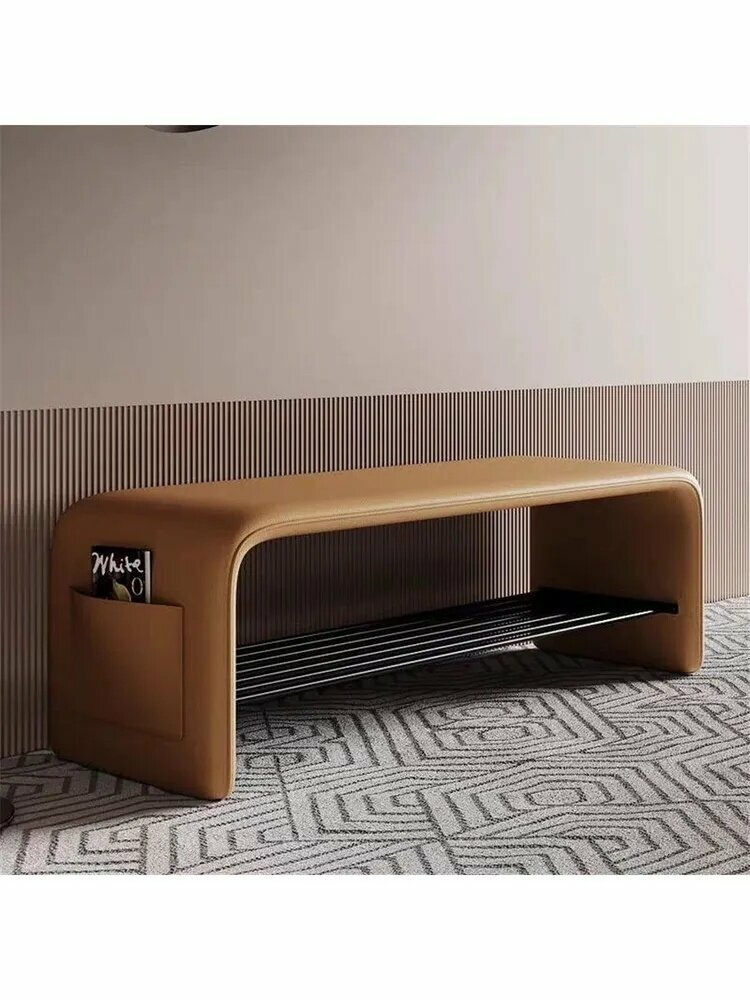 Банкетка, Экокожа, 60х35х40 см