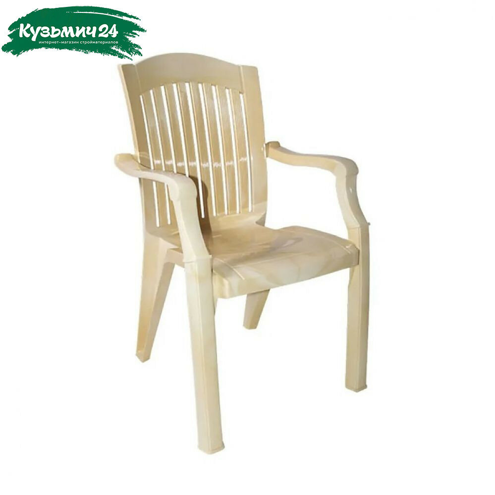 Кресло пластмассовое Стандарт пластик Премиум-1 лессир самшит 217501, 1 шт.