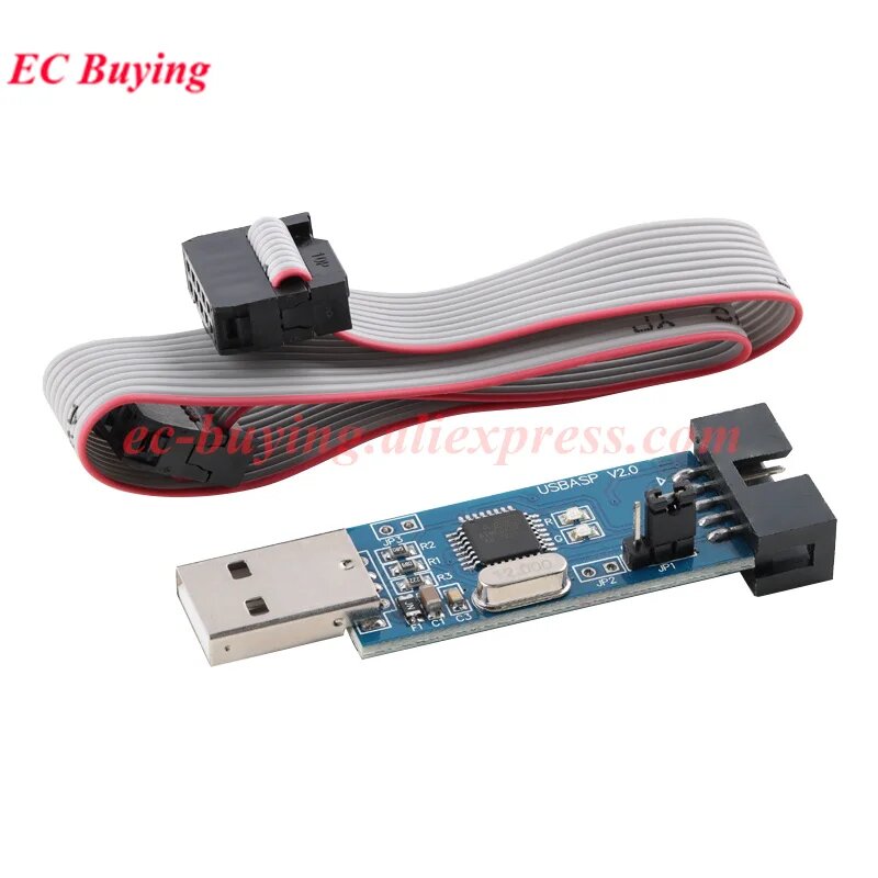 USBASP AVR Программатор для ATMEGA8 ATMEGA128 USBASP Direct