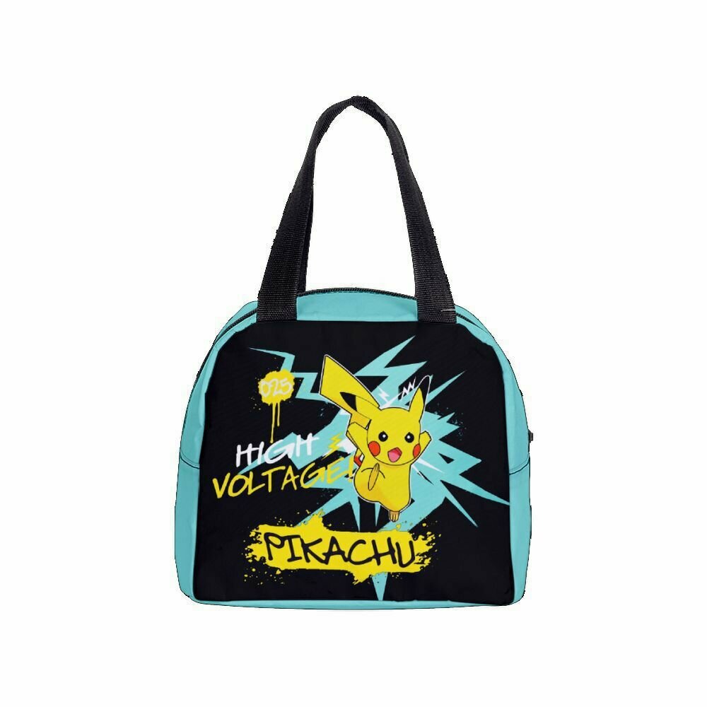 Пикачу Пикачу сумка для обеда мультяшная сумка студенческая портативная сумка для обеда изоляционная сумка из алюминиевой фольги сумка для обеда