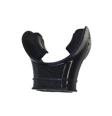 Загубник TECLINE длинный (овальное основание, для регуляторов) черный