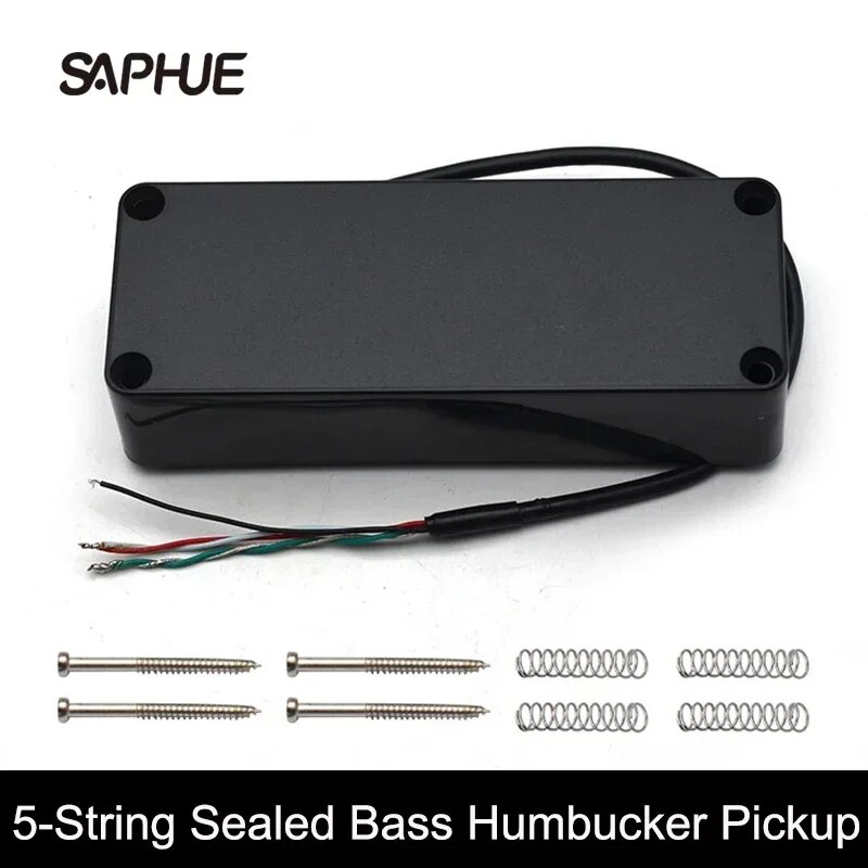 GETMUSIC 5-струнный хамбакерный звукосниматель для бас-гитары