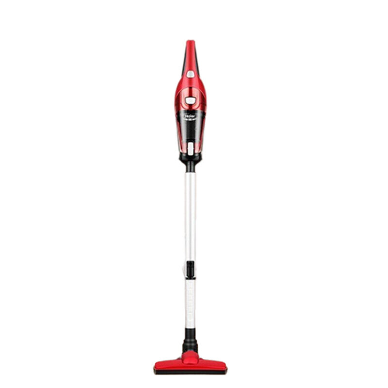Вертикальный пылесос Haier ZC405S, красный, высокая мощность всасывания, четырехслойная фильтрация