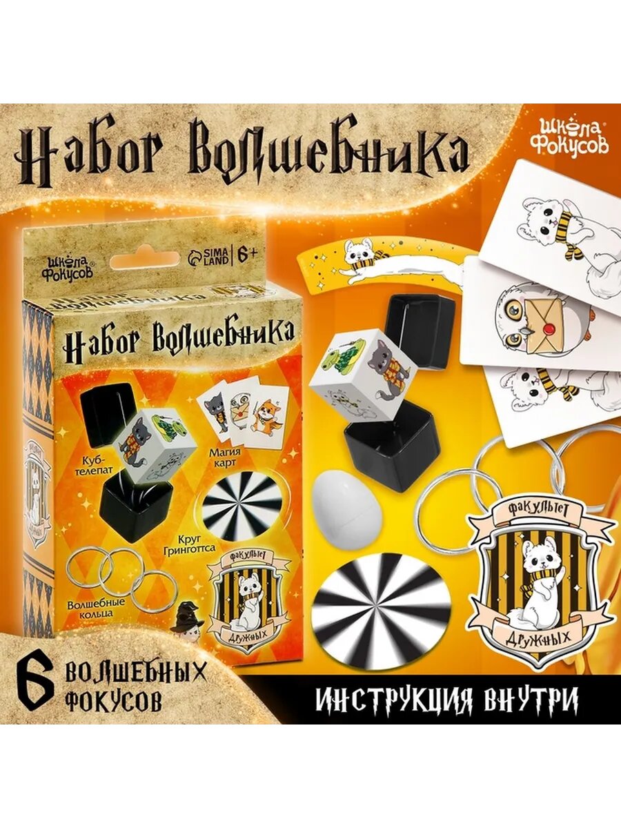 Волшебный набор для юных магов