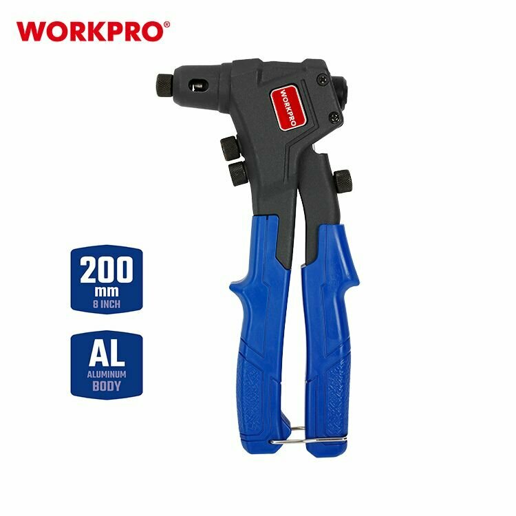 Заклепочник 200мм алюминиевый корпус WORKPRO