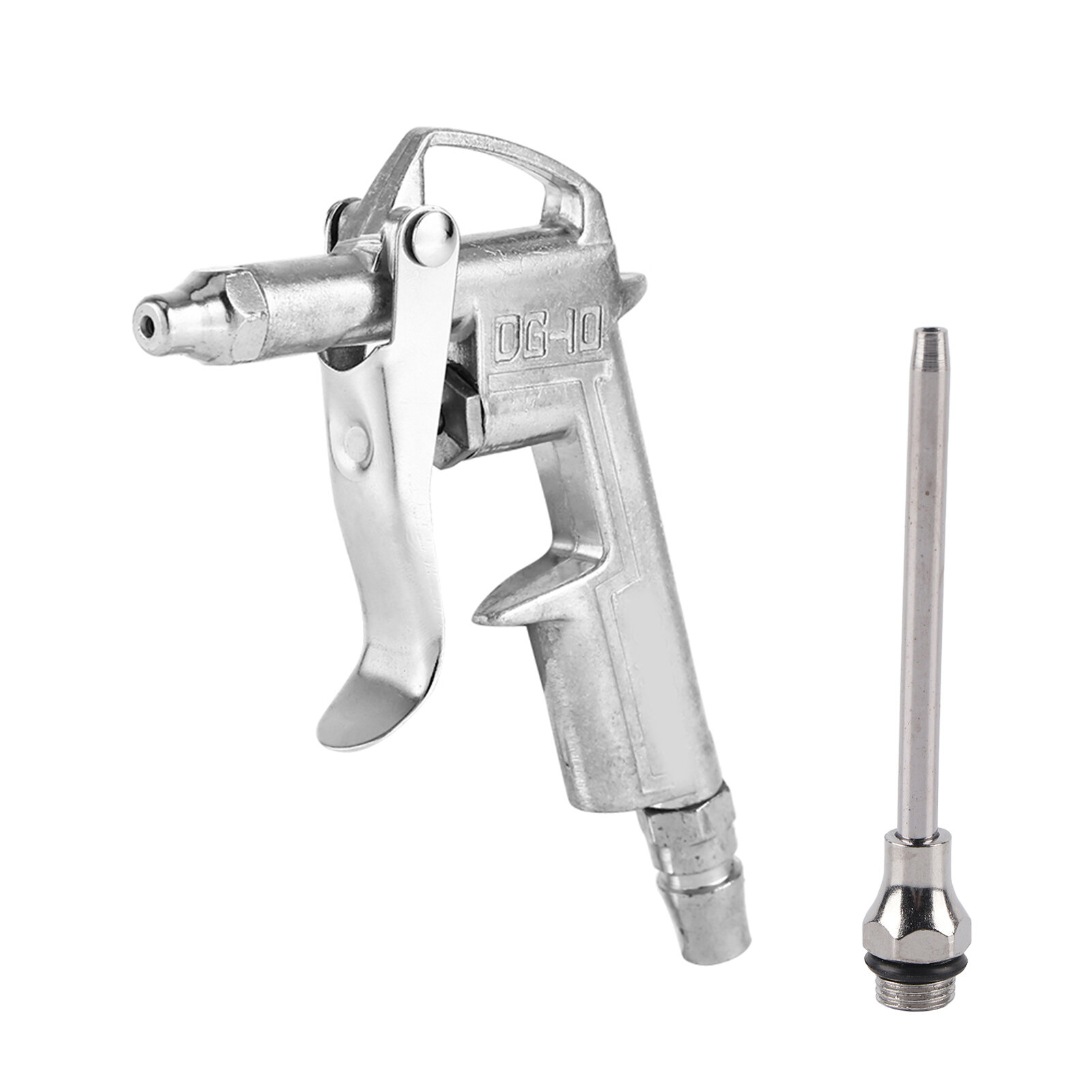 Пылесос для воздушного компрессора с курковой рукояткой, сопло 1/4 дюйма из сжатого сплава, продувочный пистолет DG‑10