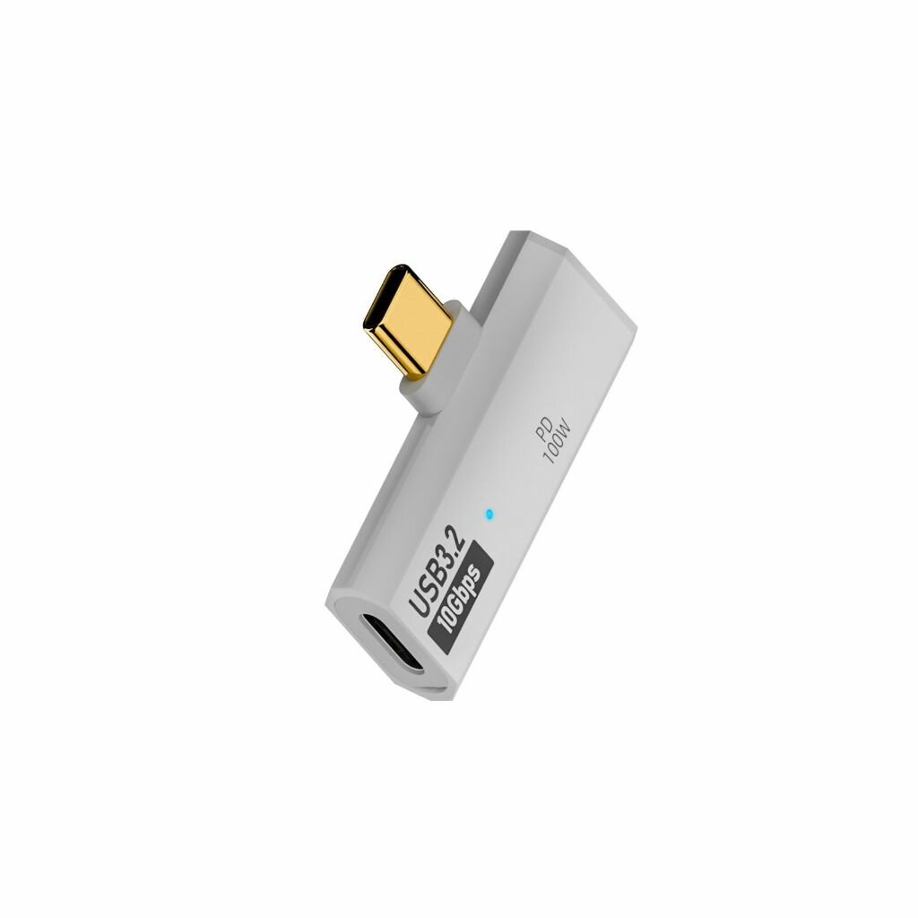 Адаптер USB C OTG, зарядное устройство мощностью 100 Вт / ч, разветвитель USB3.2, Передача данных со скоростью 10 Гбит / с