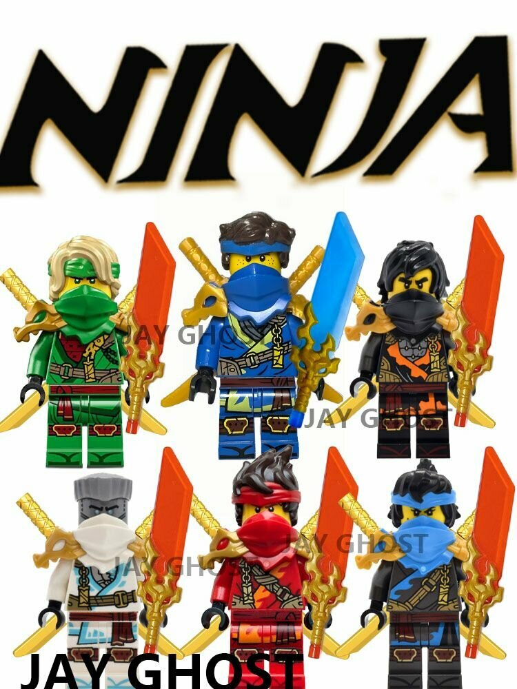 Фигурка Ninjago Ниндзяго, ниндзя Джей, конструктор