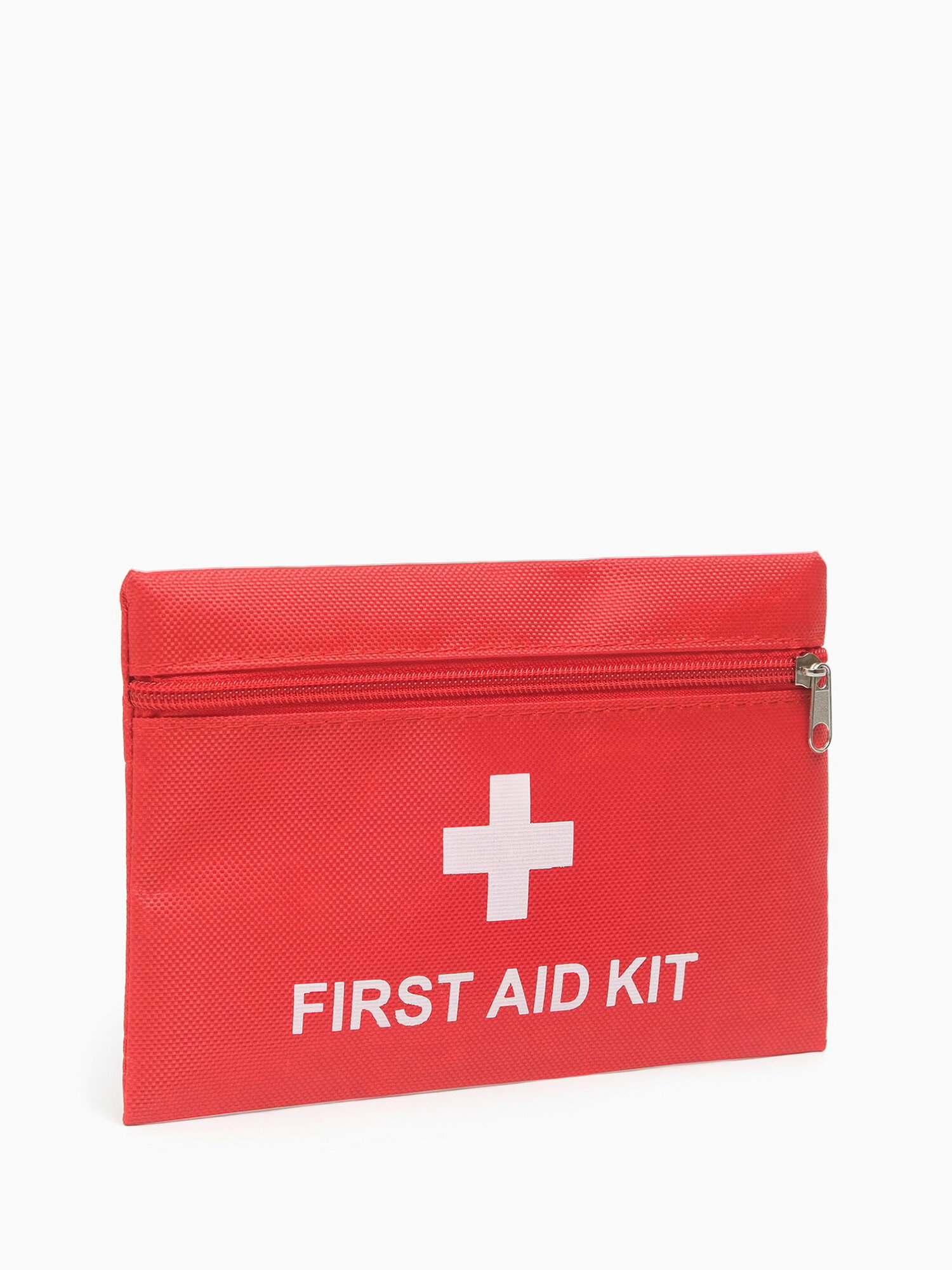 Косметичка-аптечка походная на молнии, красная, вид аптечки: тактические