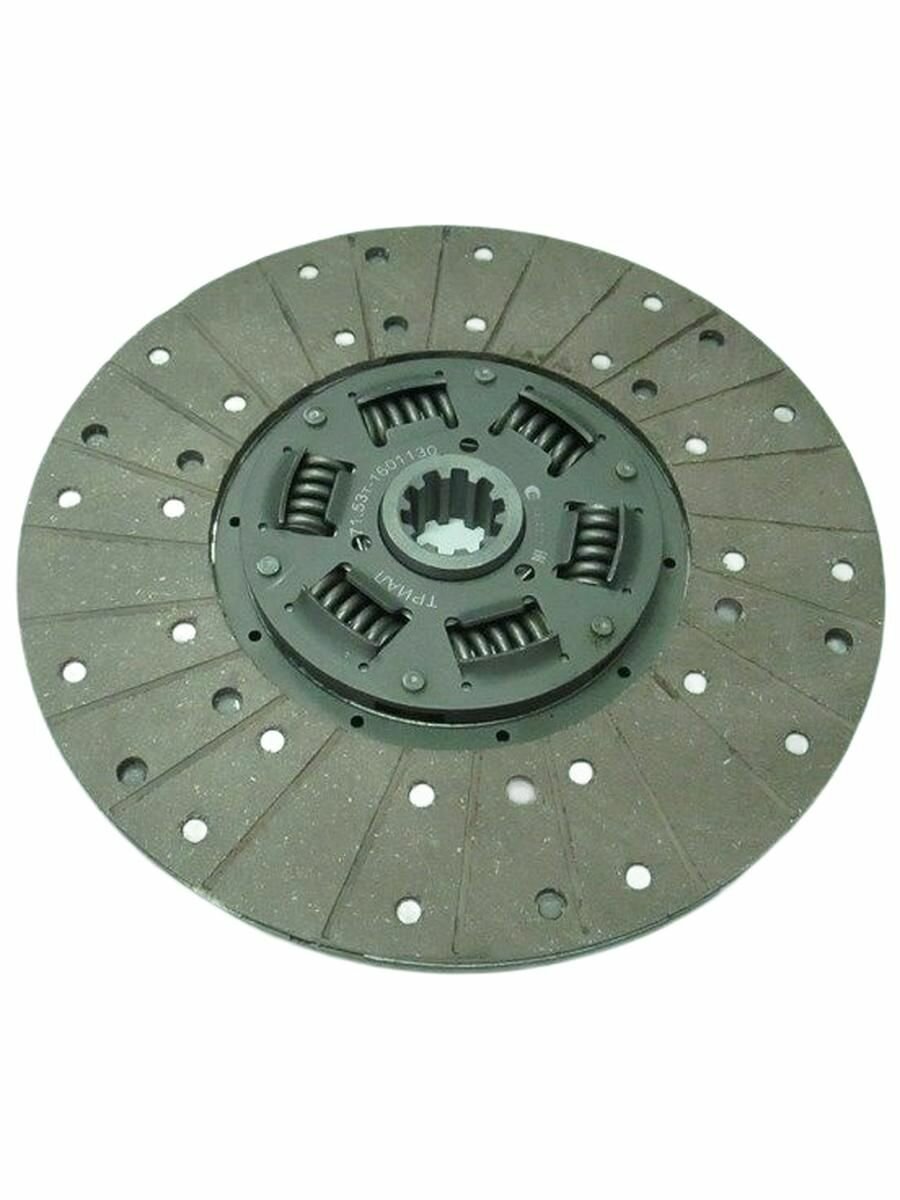 Диск сцепления ведомый ГАЗ-53, ПАЗ для тяжелых условий (на базе ЗИЛ-130)