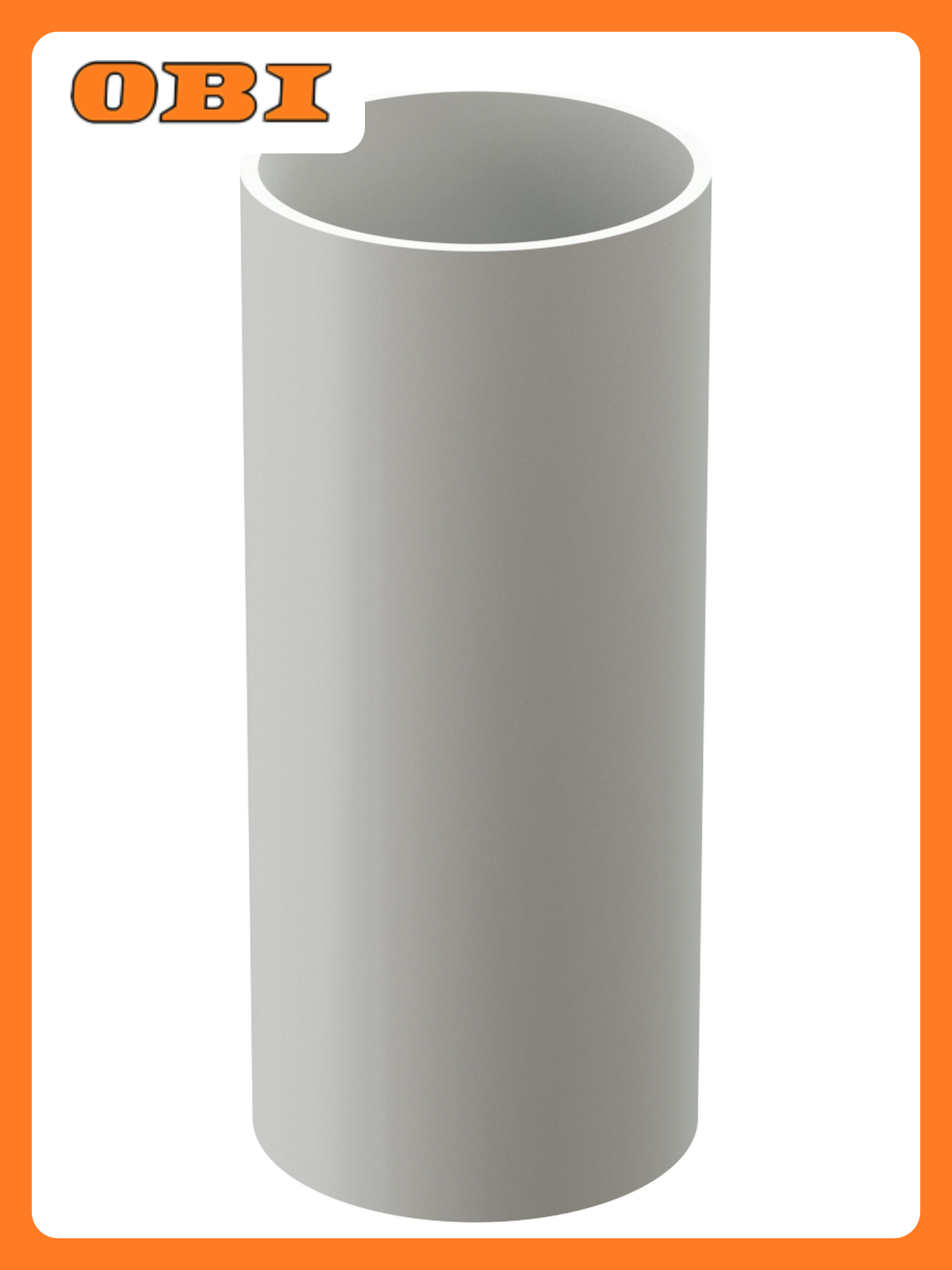 Труба водосточная DOCKE белый 3М