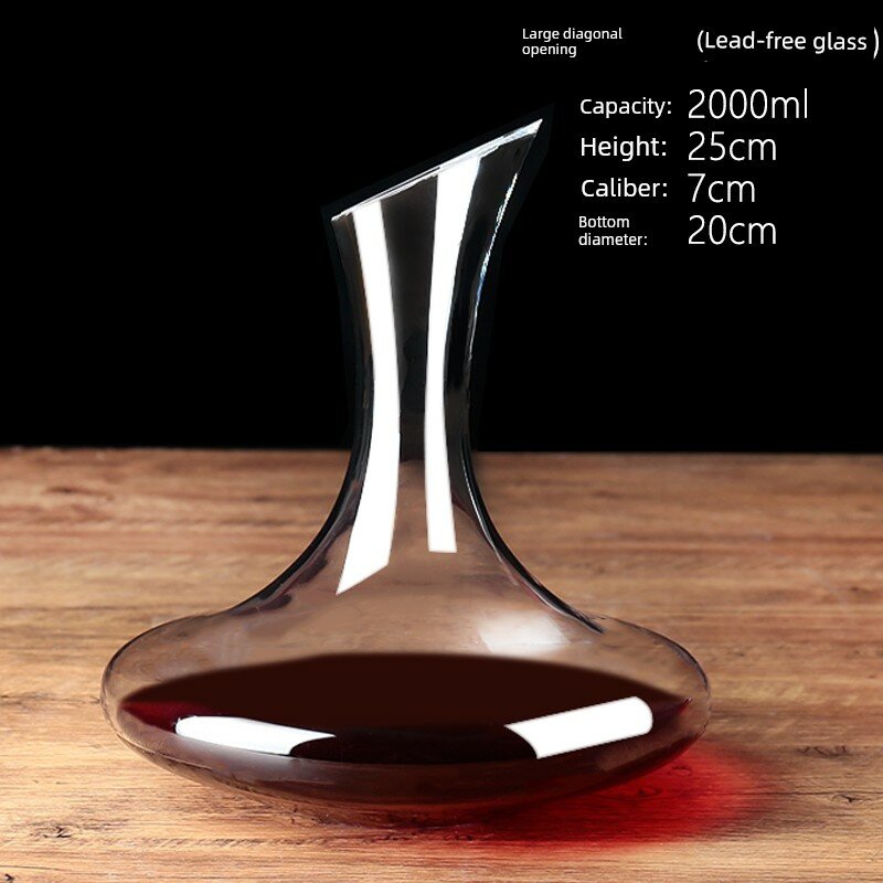 Набор персонализированных графинов из хрустального стекла, роскошный диспенсер для красного вина, графин для красного