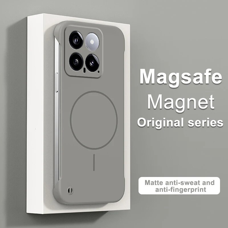 Серый чехол Magsafe для Xiaomi 13 Pro