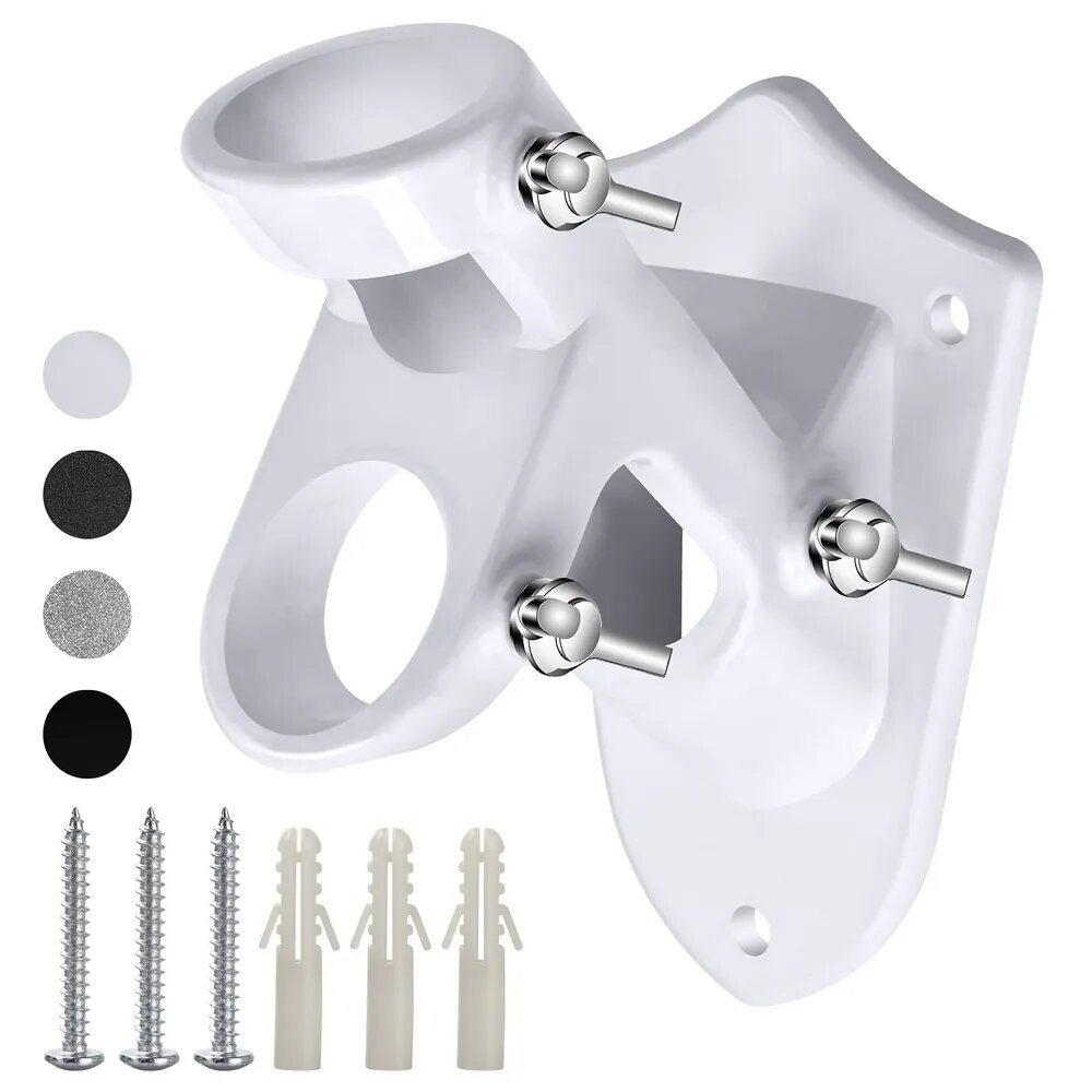 Кронштейн Флагшток уличный для флага настенный держатель 2 штока