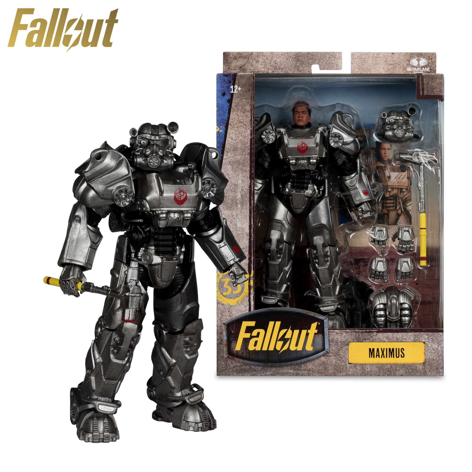 Фигурка Максимус в силовой броне "Fallout Сериал" подвижная от McFarlane Toys