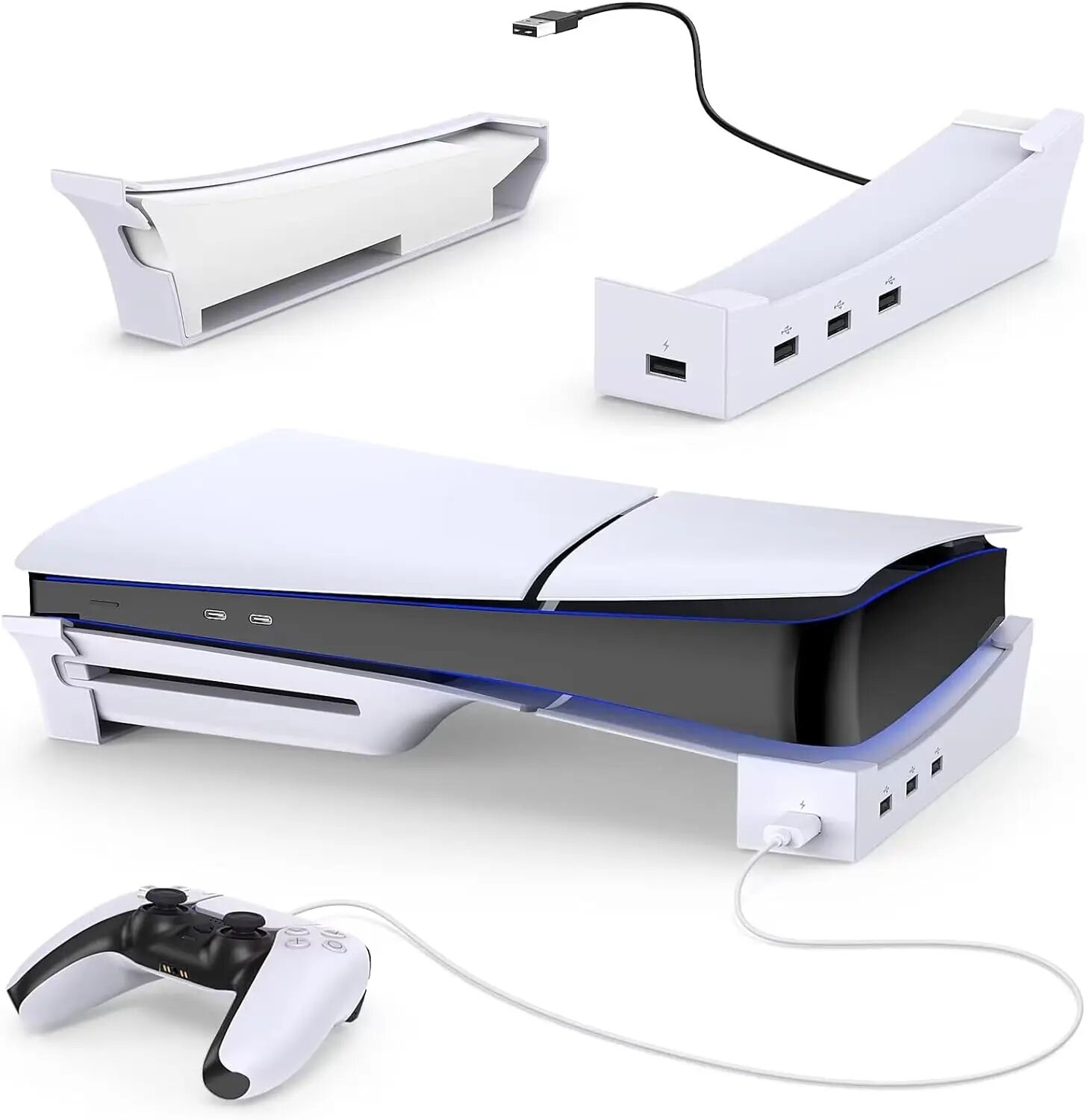 Горизонтальная подставка для PS5 Slim RGeek