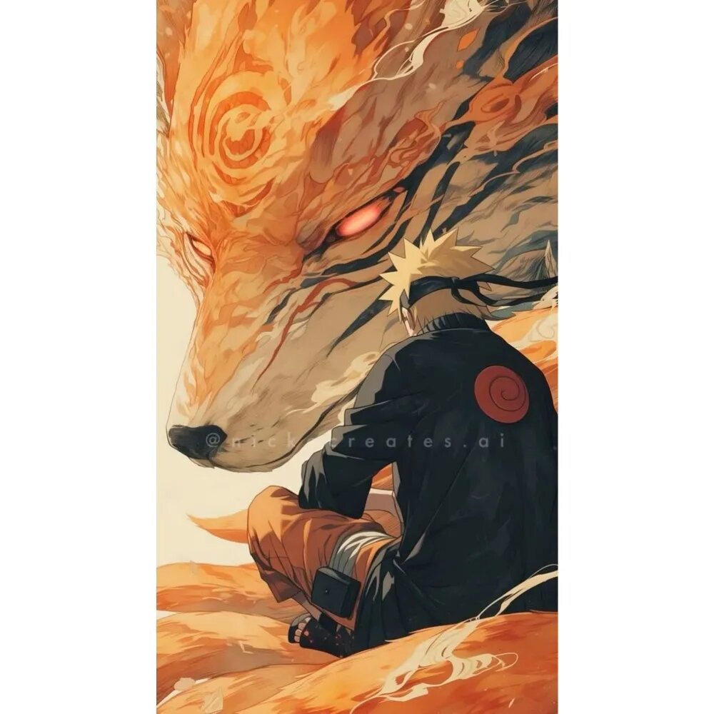 Алмазная Мозаика "Наруто Аниме Шикамару Нара" 40х50 См Алмазная Вышивка / Картина Стразами Подарков / Украшения