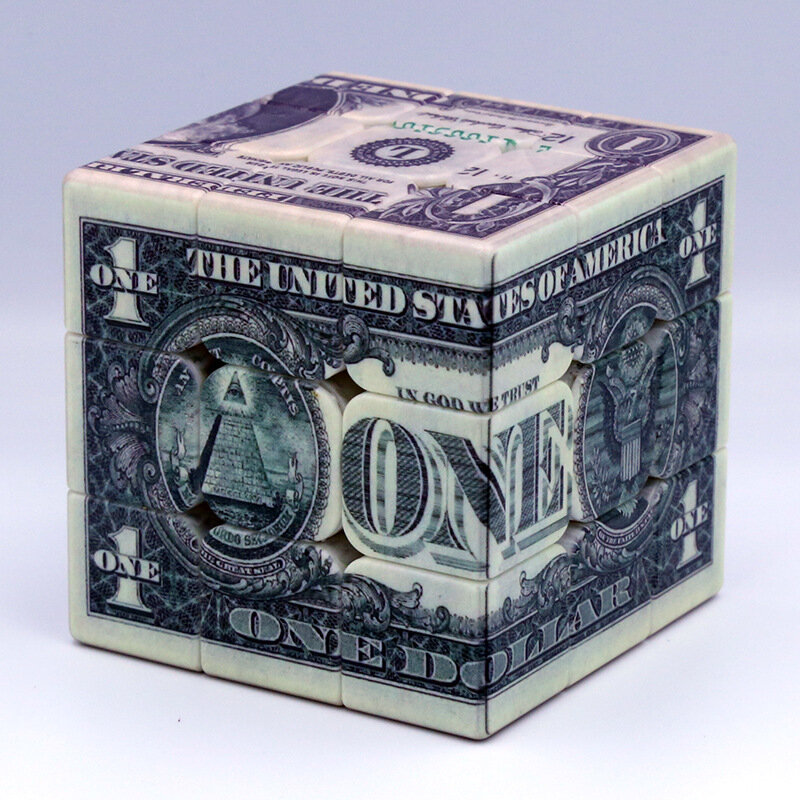 Развивающие подарки игрушка интеллектуальная разработка УФ-печать персонализированная валюта доллар США фунт три