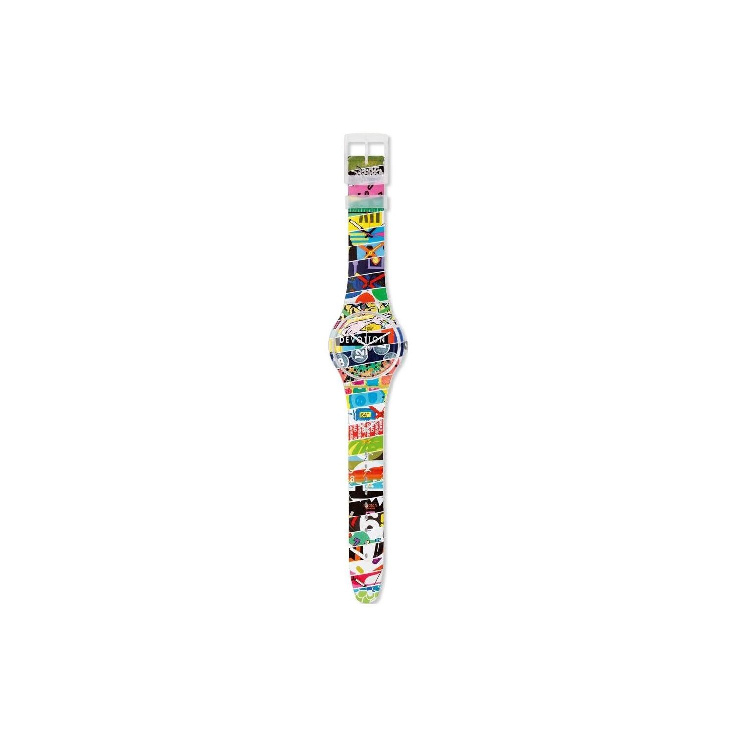 Наручные часы Swatch, многоцветный — фото 1