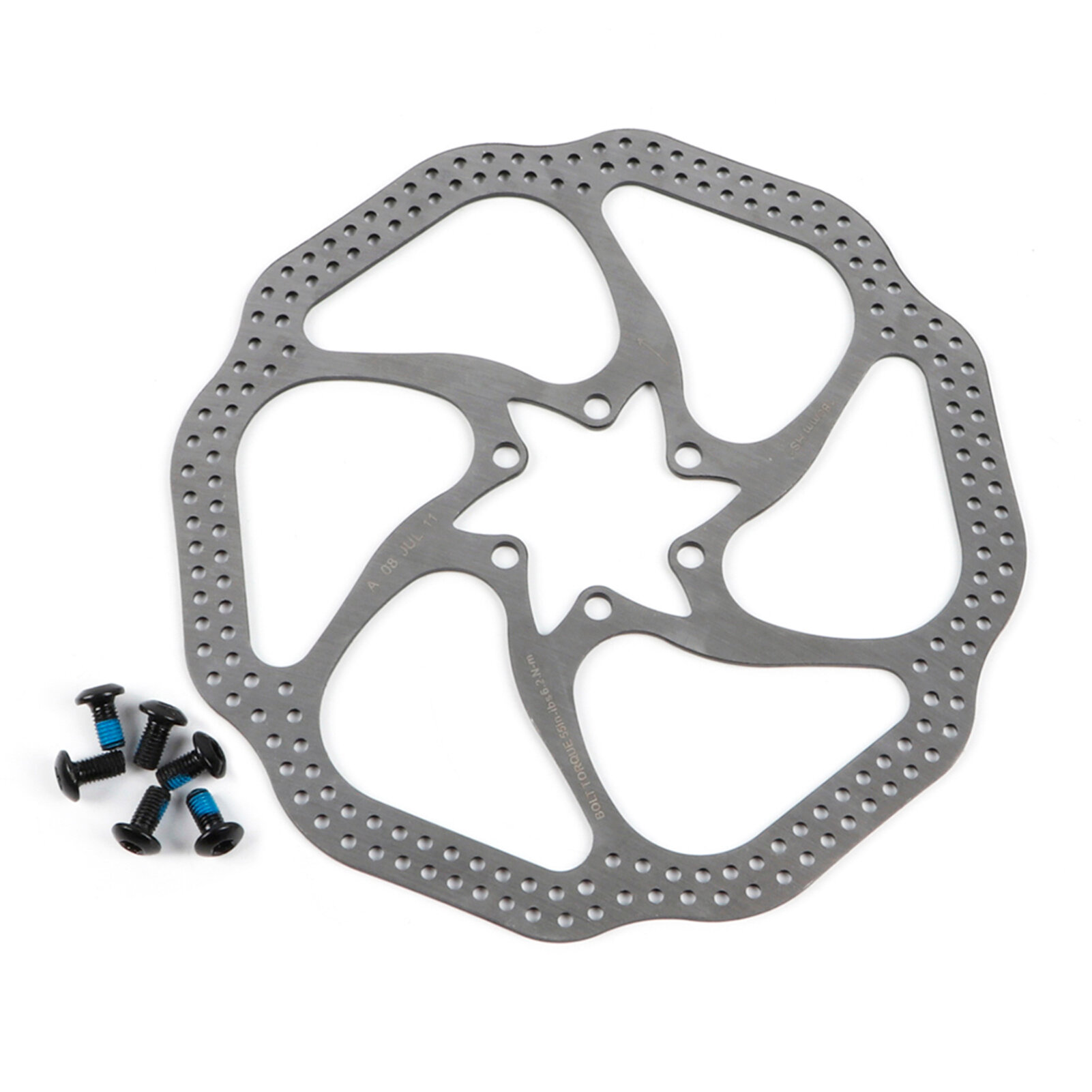 Дисковый ротор для горных велосипедов 160 мм с 6 болтами MTB 6- Disc Rotor, модель HS1 / G3, материал нержавеющая сталь, центр расстояние 44 мм, толщина 1.95 мм, вес ротора approx. 100 - 148 г, вес упаковки approx. 119 - 167 г, в комплект входят 1
