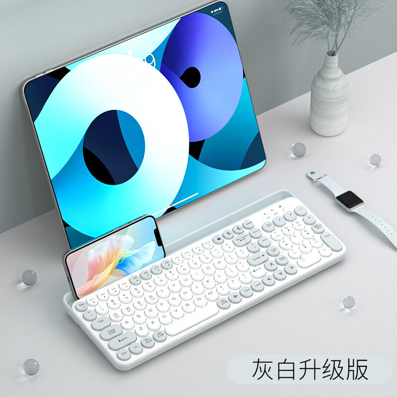 Беспроводной Bluetooth, бесшумный, с маленьким и большим слотом для карт, подходит для планшетов, мобильных телефонов, ноутбуков, iPad, универсальная версия