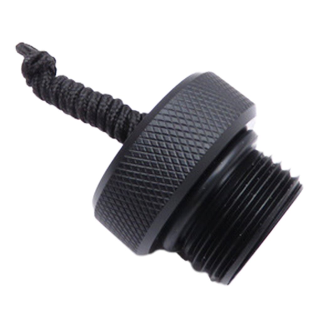 Dive Tanks Cover with Cord Scubas Diving Tanks Valves Threaded Cover End Cap Dust Plug Cap Protector Cover Easy to Use