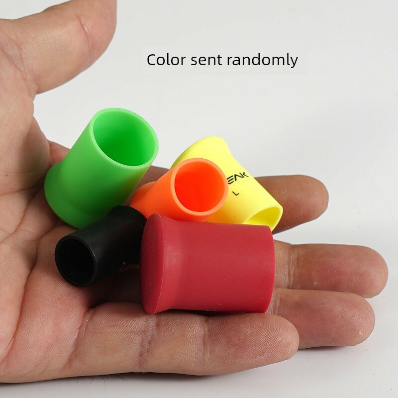 Силиконовый дышащий колпачок для удилища, защитный чехол для удилища, фиксирующее кольцо, ограничитель для удилища,